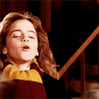 Hermione Raising Hand Gif