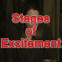 Stages of excitement GIFs - Obtenez le meilleur gif sur GIFER