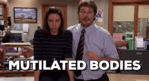 Mutliated bodies GIF - Conseguir o melhor gif em GIFER