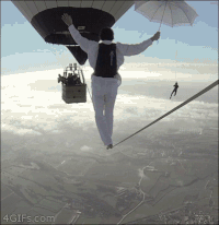 Funambulism GIFs - Get the best gif on GIFER