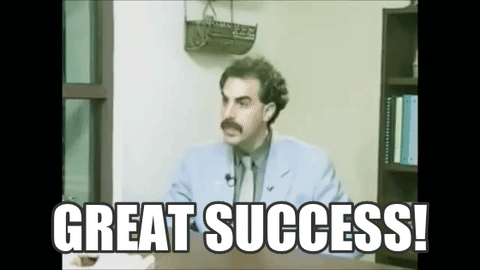 Great success GIFs - Get the best gif on GIFER