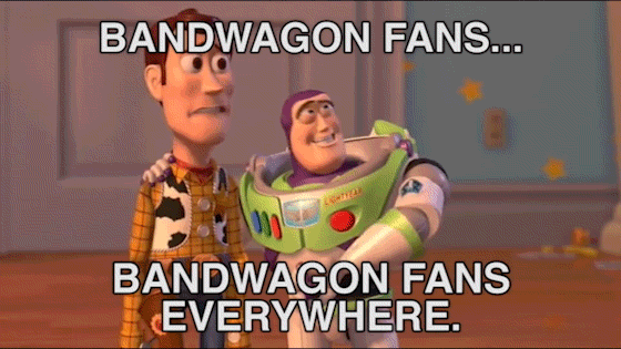 Bandwagon fans GIFs - Hole dir die besten GIFs auf GIFER