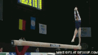Balance beam GIFs - Get the best gif on GIFER