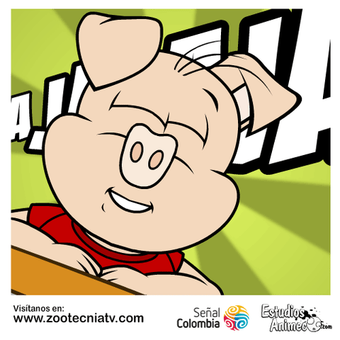 Cerdo riendo GIF - Conseguir o melhor gif em GIFER