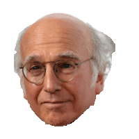 Larry David Stare Gif