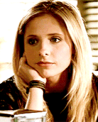 Buffy Glare Gif