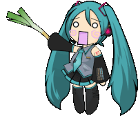 Miku гифки, анимированные GIF изображения miku - скачать гиф картинки ...