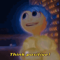 Pense positivo GIF - Conseguir o melhor gif em GIFER