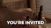 Invitations GIFs - Get the best gif on GIFER