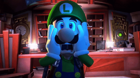 Luigis mansion GIF - Conseguir o melhor gif em GIFER