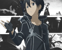 Kirito GIFs - Get the best gif on GIFER