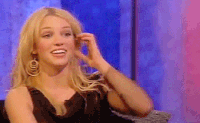 Britney Spears Laughing Gif