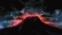 Вулкан гифки, анимированные GIF изображения вулкан - скачать гиф ...