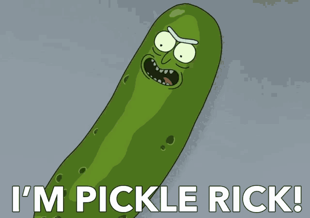 Im pickle rick GIFs - Obtenez le meilleur gif sur GIFER