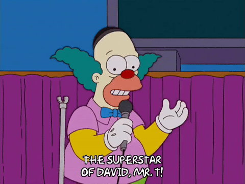 Krusty introduction GIF - Conseguir o melhor gif em GIFER