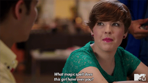 What magic spell does this girl have on you GIF - Conseguir o melhor ...