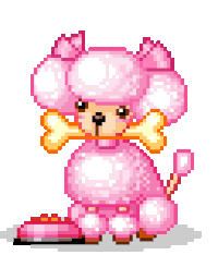 Pink poodle GIF - Conseguir o melhor gif em GIFER