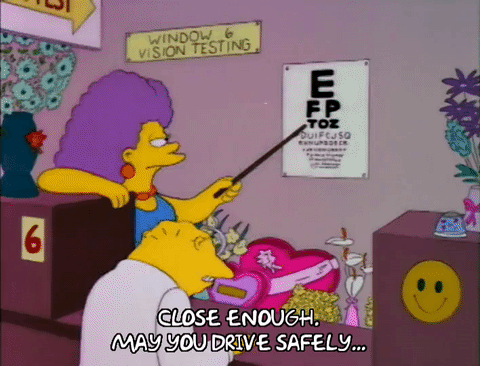 Vision test GIF - Conseguir o melhor gif em GIFER
