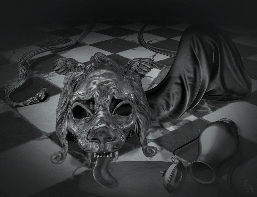 Lion mask GIF - Conseguir o melhor gif em GIFER