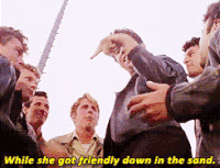 Danny Zuko Comb Gif