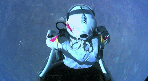 Red bull stratos GIF - Conseguir o melhor gif em GIFER