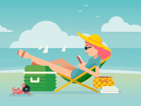 Sunbathing GIFs - Get the best gif on GIFER