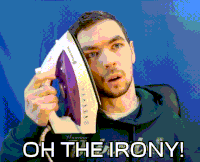 Irony GIFs - Get the best gif on GIFER