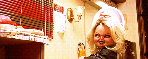 Bride of chucky GIF - Conseguir o melhor gif em GIFER