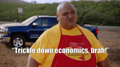 Trickle down economics GIF - Conseguir o melhor gif em GIFER