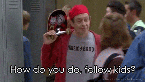 How do you do fellow kids GIF - Conseguir el mejor gif en GIFER
