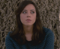 April Ludgate Smile Gif