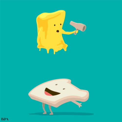 Butter and toast GIF - Conseguir o melhor gif em GIFER