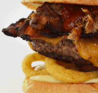 Bacon burger GIFs - Obtenez le meilleur gif sur GIFER
