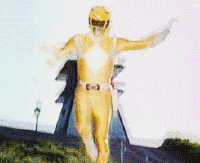 Yellow ranger GIFs - Get the best gif on GIFER