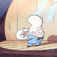 Anime Falling Backwards Gif