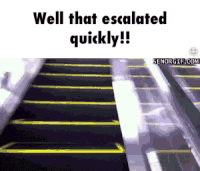 Escalator GIFs - Get the best gif on GIFER