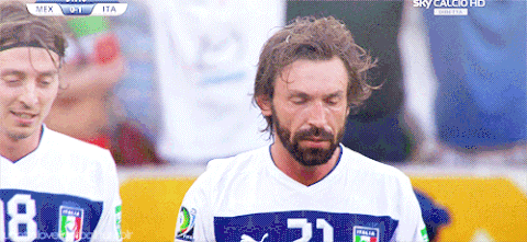 Andrea Pirlo Free Kick Gif