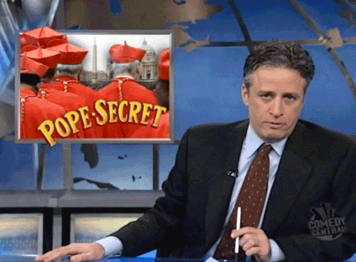 Pope secret GIF - Conseguir o melhor gif em GIFER