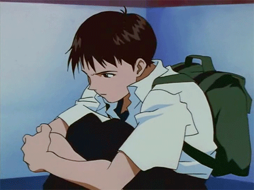 Shinji ikari GIF - Conseguir el mejor gif en GIFER