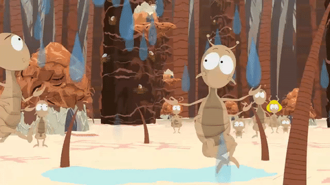 Dancing ants GIF - Conseguir o melhor gif em GIFER