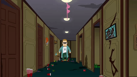 Walking down hall GIF - Conseguir o melhor gif em GIFER