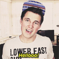 Marcus Butler Hello Gif