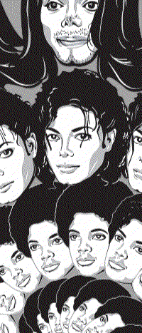 Michael jackson face transformation GIFs - Get the best gif on GIFER