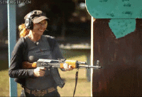 Woman shooting gun GIFs - Get the best gif on GIFER