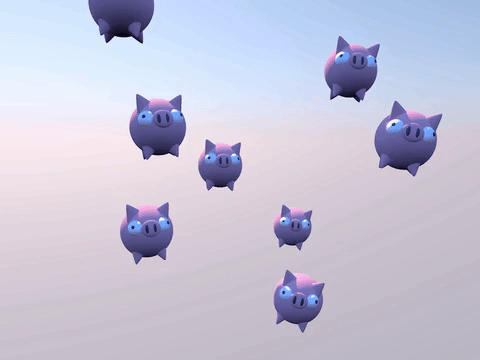 Flying pigs GIF - Conseguir o melhor gif em GIFER