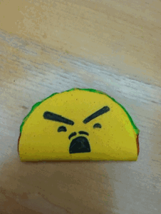 Angry taco GIF - Conseguir o melhor gif em GIFER