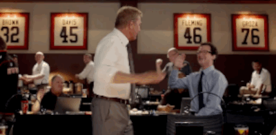 I just tagged griffin newman and kevin costner in the same post GIFs ...