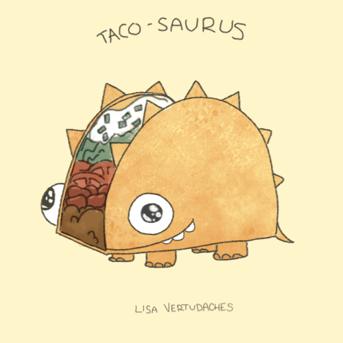 Taco saurus GIF - Conseguir o melhor gif em GIFER