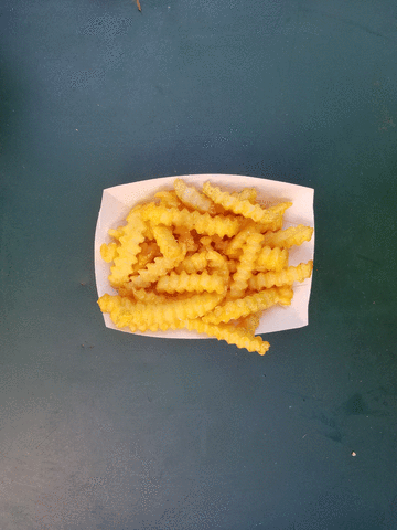 Crinkle fries GIFs - Obtenez le meilleur gif sur GIFER