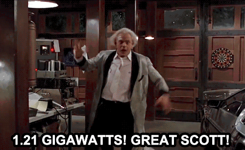 121 gigawatts GIF - Conseguir o melhor gif em GIFER